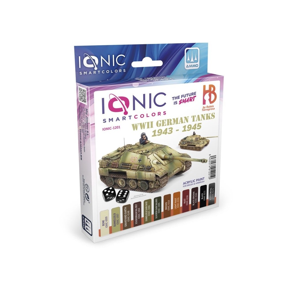 Ionic - Sets - WWII German Tanks 1943 - 45 | Jedko