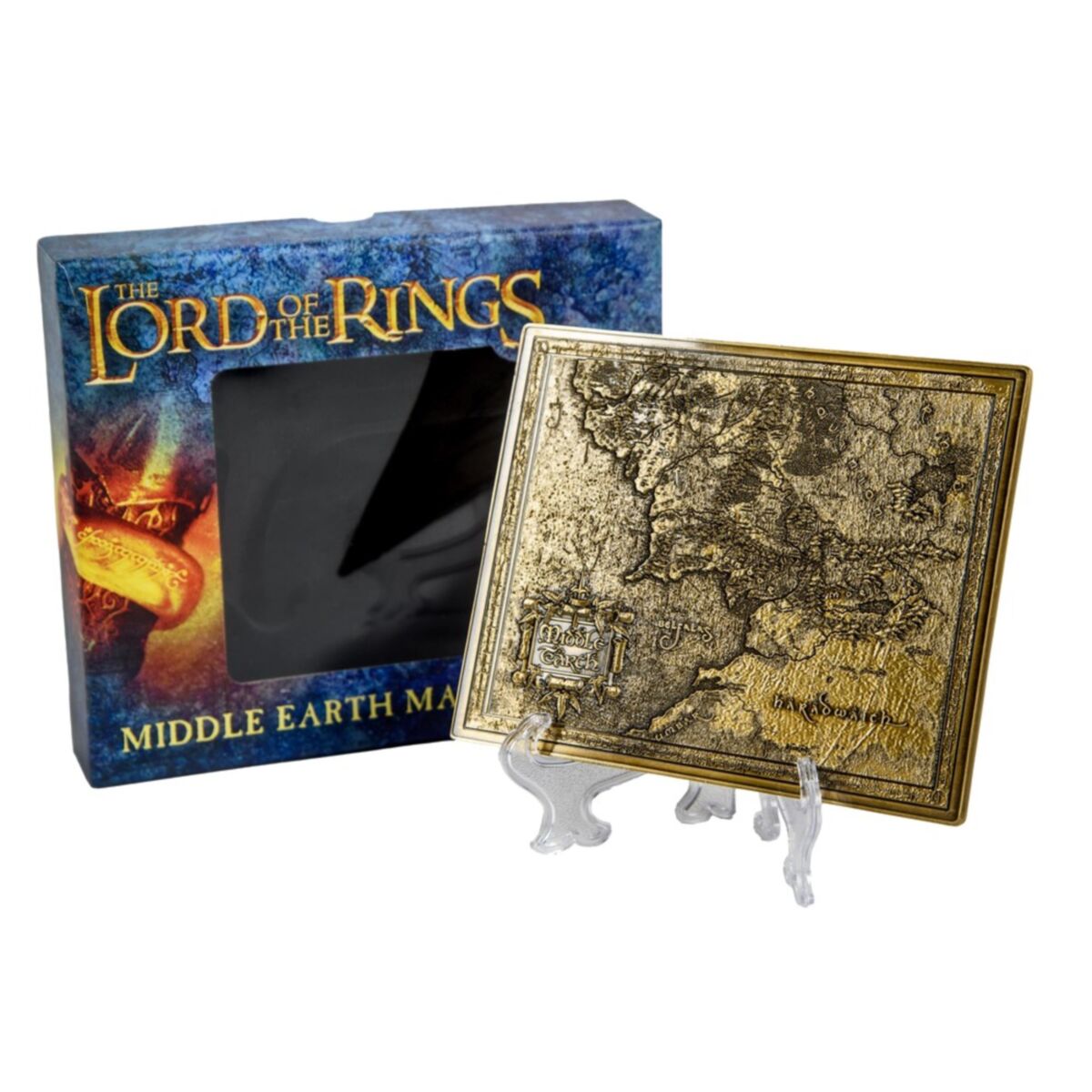 Lord of the Rings Middle Earth Metal Map | Jedko