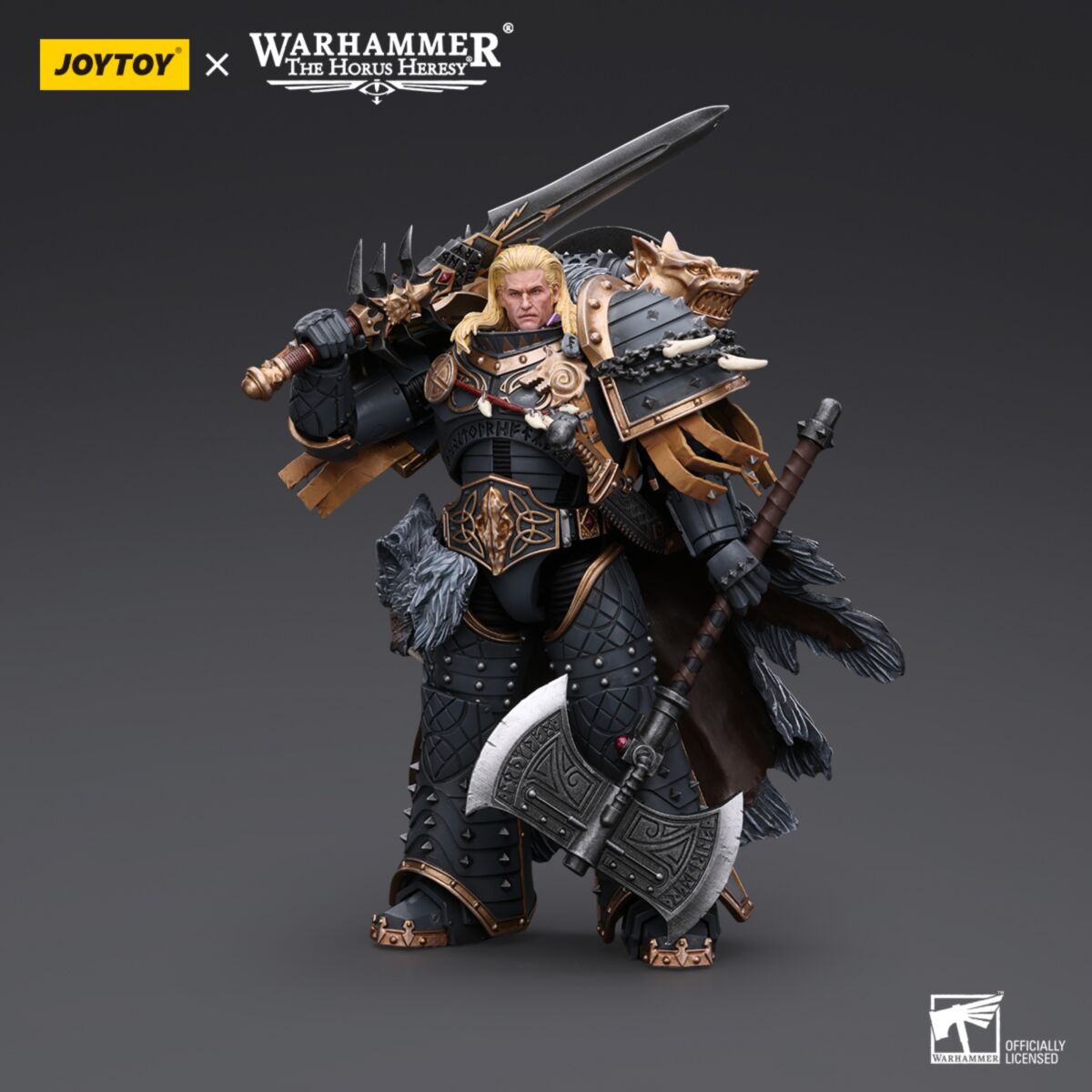 Warhammer Collectibles: 1/18 Scale Space Wolves Leman Russ Primarch of ...