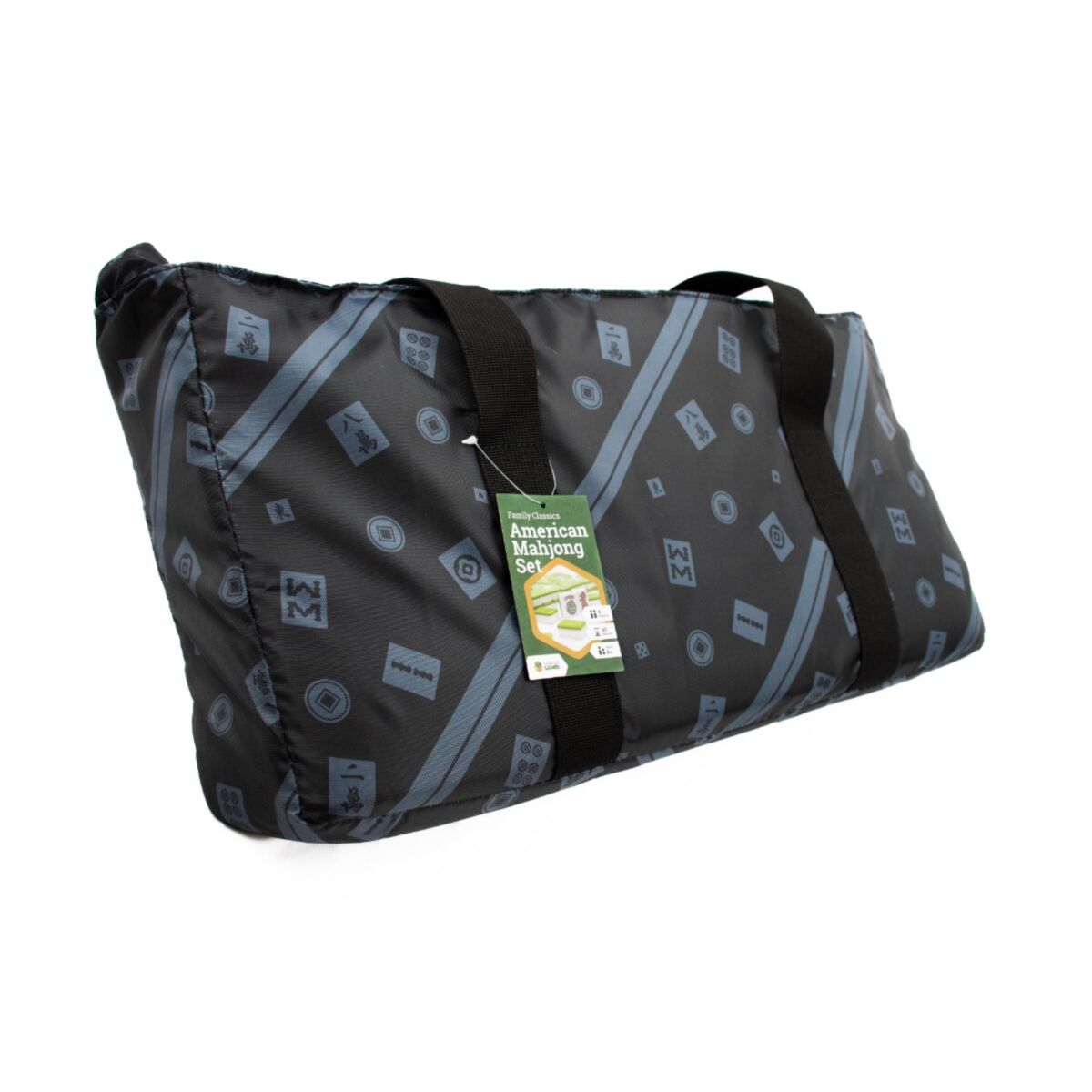 LPG Mahjong Case - American Set w/ Black Tiles and Racks | Jedko