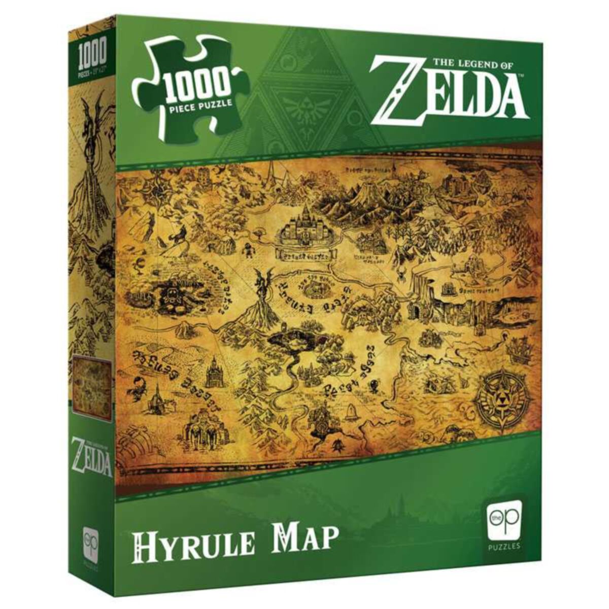 Puzzle: The Legend of Zelda "Hyrule Map" 1000pc | Jedko